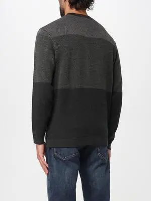 Emporio Armani Geometric Patterned Jumper
