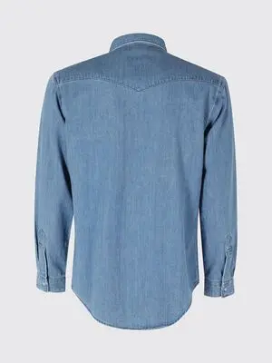 Edwin Cotton Denim Casual Shirt