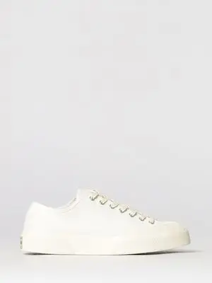 Superga 2432 Works Cotton Canvas Lace-up Sneakers With Rubber Cap Toe - White