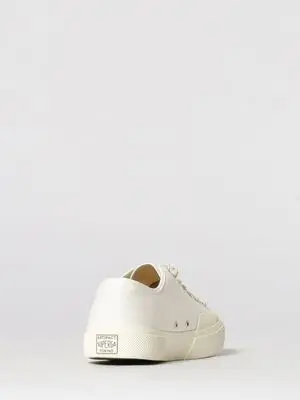 Superga 2432 Works Cotton Canvas Lace-up Sneakers With Rubber Cap Toe - White