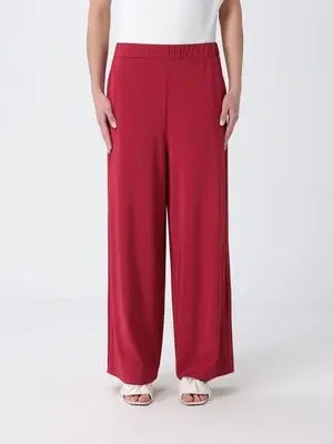 Max Mara Viscose Palazzo Pants - Geranium