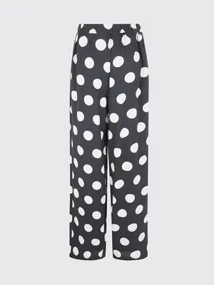 Junya Watanabe Polka Dot Wide-leg Jersey Trousers