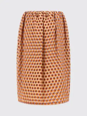 Dries Van Noten Polka-dot Silk High-waisted Midi Pencil Skirt - Multicolor