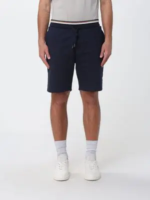 BOSS Jersey Jogging Shorts With Elasticated Waist And Drawstring - Blue