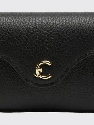 COCCINELLE C-me Grained Leather Wallet - Black