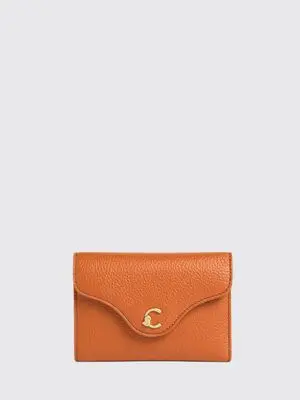 COCCINELLE C-me Grained Leather Wallet Red