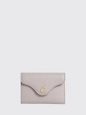 COCCINELLE C-me Grained Leather Wallet White