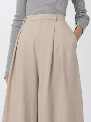 Andamane Wide Leg Pleated Trousers