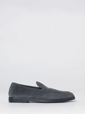 DOUCAL'S Suede Loafers - Navy