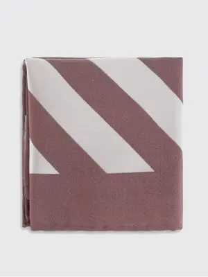 Brunello Cucinelli Striped Pure Silk Pocket Square - Cherry