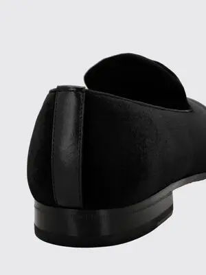 BILLIONAIRE Embroidered Logo Velvet Evening Loafers