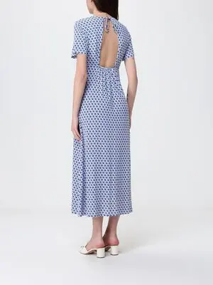 Max Mara Printed Silk Midi Dress
