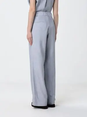 ALYSI Palazzo Trousers In Cotton Blend