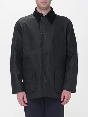 Barbour Waxed Cotton Jacket - Blue