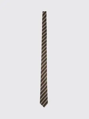 TOM FORD Striped Silk Tie - Green