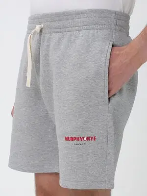 MURPHY&NYE Cotton-blend Jogging Shorts With Drawstring Waist