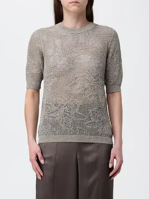 Fabiana Filippi Floral Crew Neck Sweater