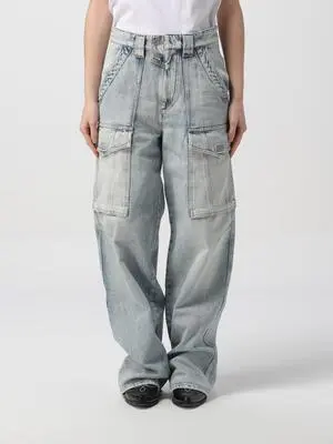 Isabel Marant Étoile Wide Leg Cargo Jeans
