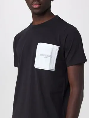 MURPHY&NYE Slim Fit Cotton T-shirt With Logo And Patch Pocket - Black