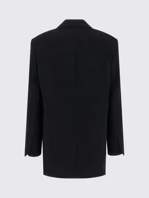 Dries Van Noten Single-breasted Cropped Polyester Blazer