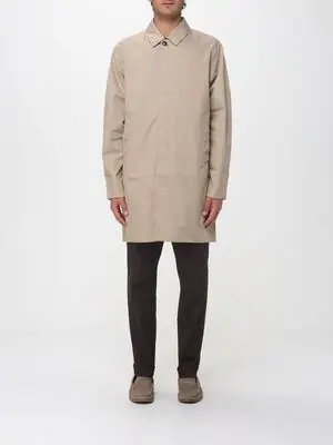 Barbour Cotton Blend Raincoat - Beige