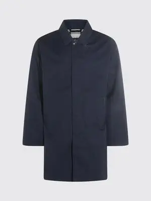 Barbour Cotton Blend Raincoat - Blue
