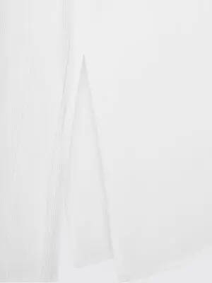 TOTEME Sleeveless Linen-blend Crewneck Top With Back Zip