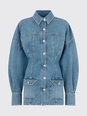 Attico Shirt Dress - Denim