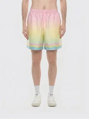 Casablanca Printed Silk Shorts