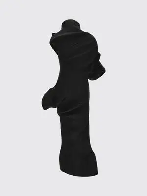 Issey Miyake Asymmetrical One-shoulder Long Jersey Dress