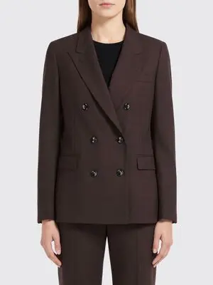 Tagliatore Double-breasted Virgin Wool Blazer - Brown
