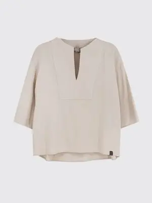 Max Mara Linen And Viscose Blouse - Beige