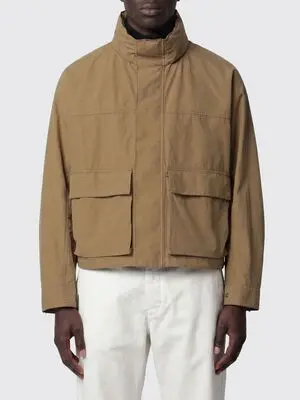 LEMAIRE High-neck Lightweight Cotton Jacket With Patch Pockets - Green