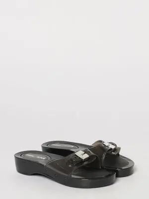 MELISSA X SCHOLL Pescura Flat Sandals In Pvc With Adjustable Strap