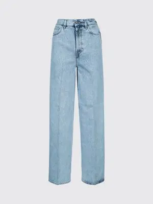 TOTEME Cotton Denim Straight Jeans