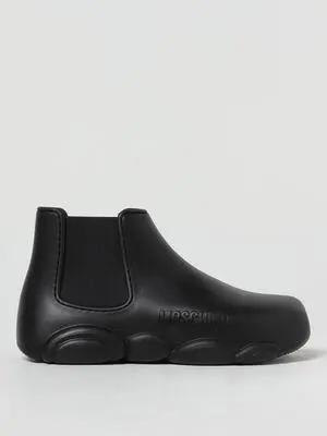 Moschino Eva Rubber Ankle Boots - Black