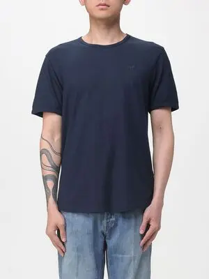 SUN 68 Basic Cotton T-shirt - Navy
