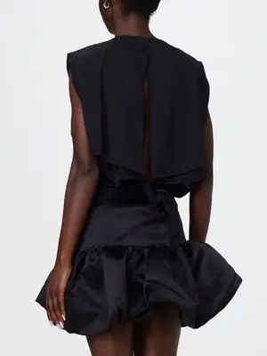 Jacquemus Sleeveless Top With Tie-fastening Straps