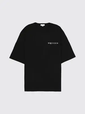 Alexander McQueen T-shirt Men Colour Black