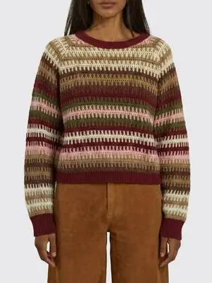 LA MARTINA Striped Cotton Sweater - White