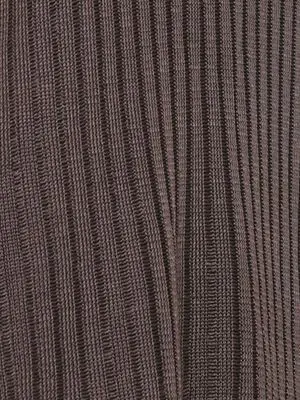 Loulou De Saison Ribbed Viscose Knit Top