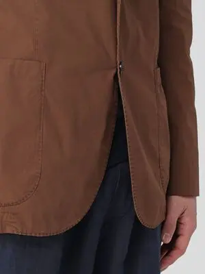 Boglioli Jersey Single-breasted Blazer - Brown