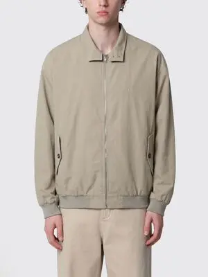 MAISON MARGIELA Cutaway Collar Cotton Bomber Jacket - Beige