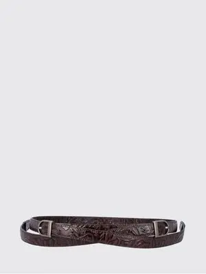 LOW CLASSIC Two-way Buckle Leather Belt