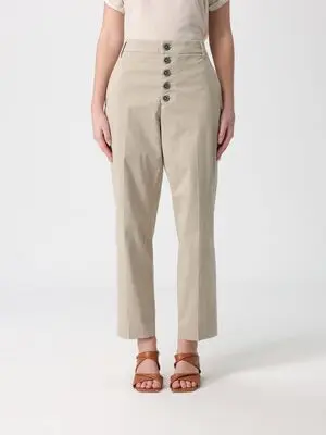 DONDUP Tailored Trousers With Button Detail