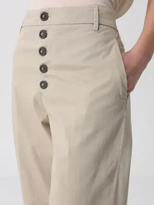 DONDUP Tailored Trousers With Button Detail