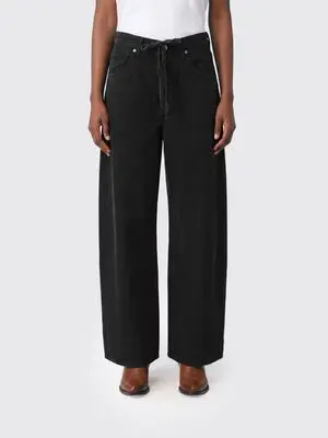 Citizens Of Humanity Wide Cotton Denim Jeans - Black