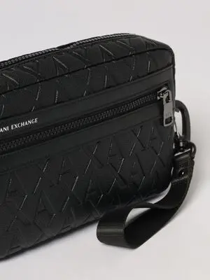 Armani Exchange Embossed Logo Crossbody Bag