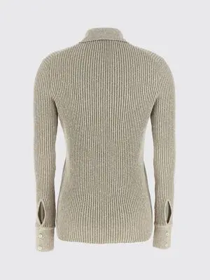 Magda Butrym Ribbed Knit Button-up Shirt