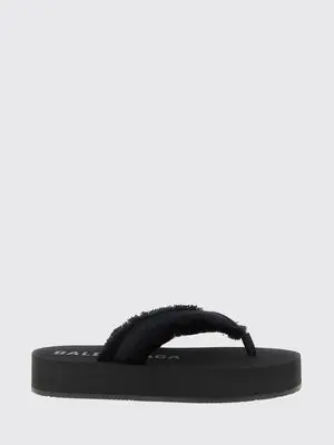 Balenciaga Stiletto Heel Mule Sandals With Applied Crystals - Black